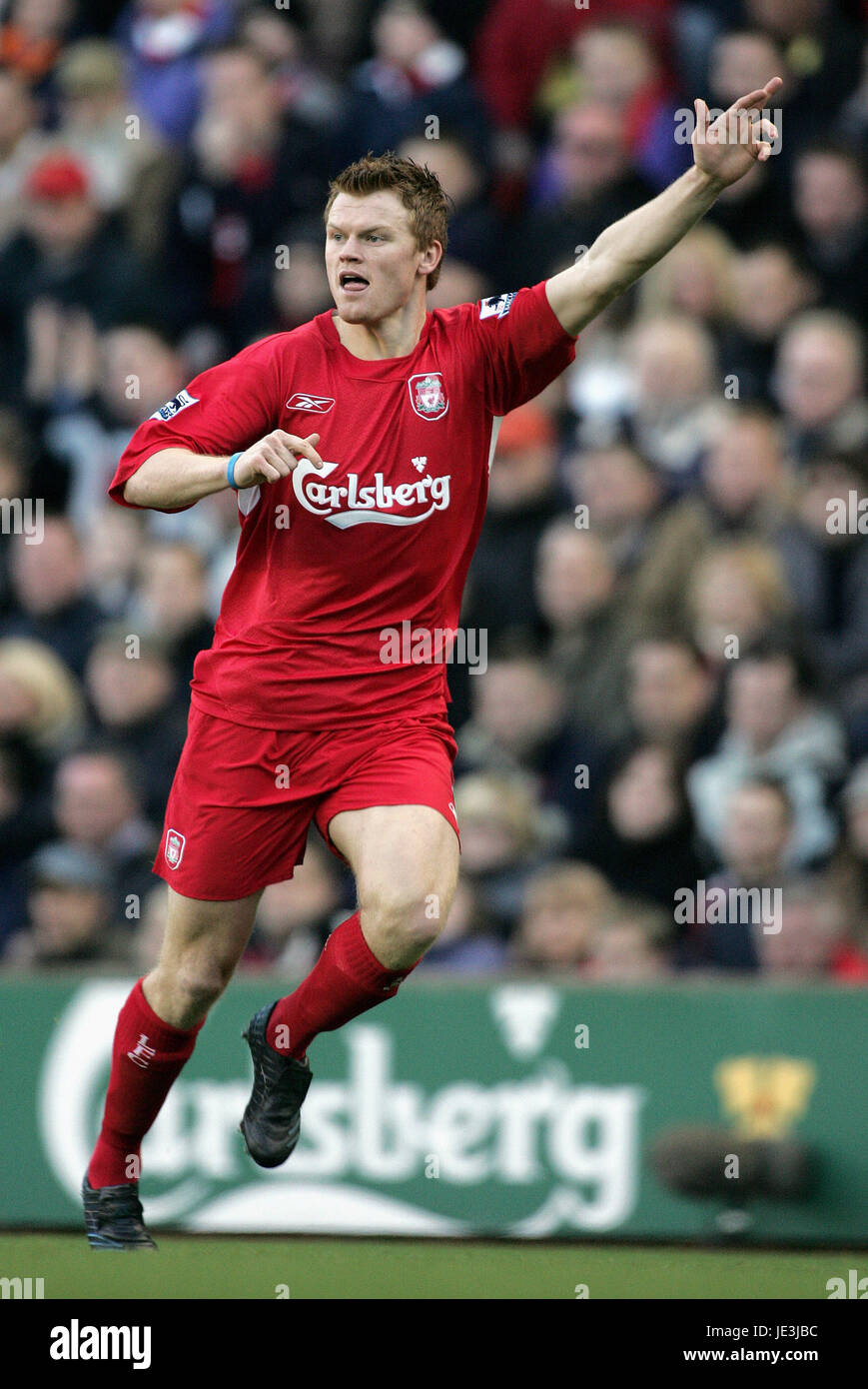 JOHN ARNE RIISE LIVERPOOL FC ANFIELD LIVERPOOL ENGLAND 19 December 2004 ...