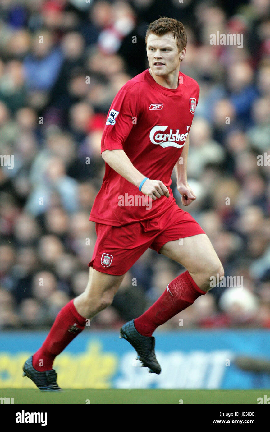 JOHN ARNE RIISE LIVERPOOL FC ANFIELD LIVERPOOL ENGLAND 19 December 2004 ...