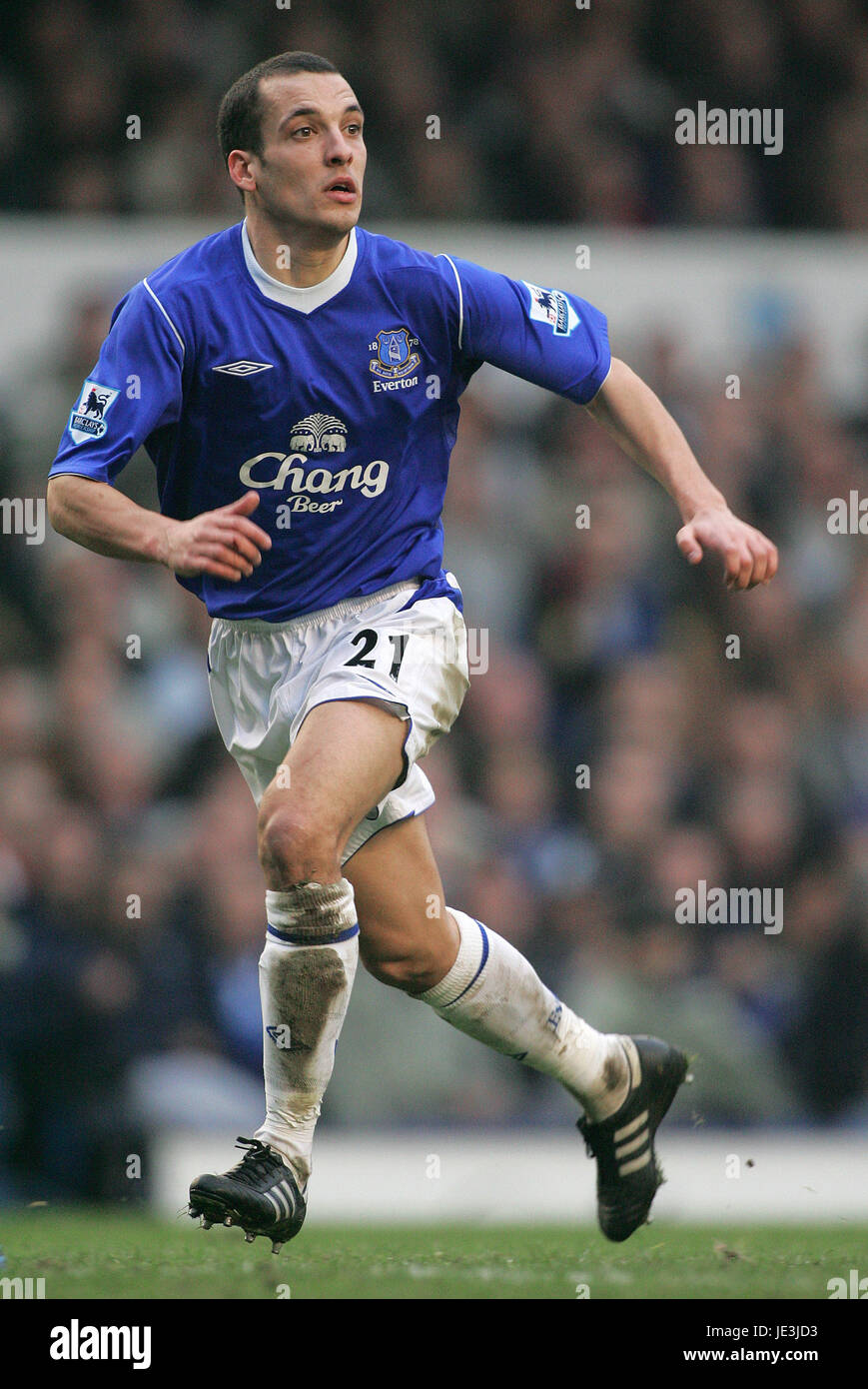 LEON OSMAN EVERTON FC GOODISON PARK LIVERPOOL 11 December 2004 Stock ...