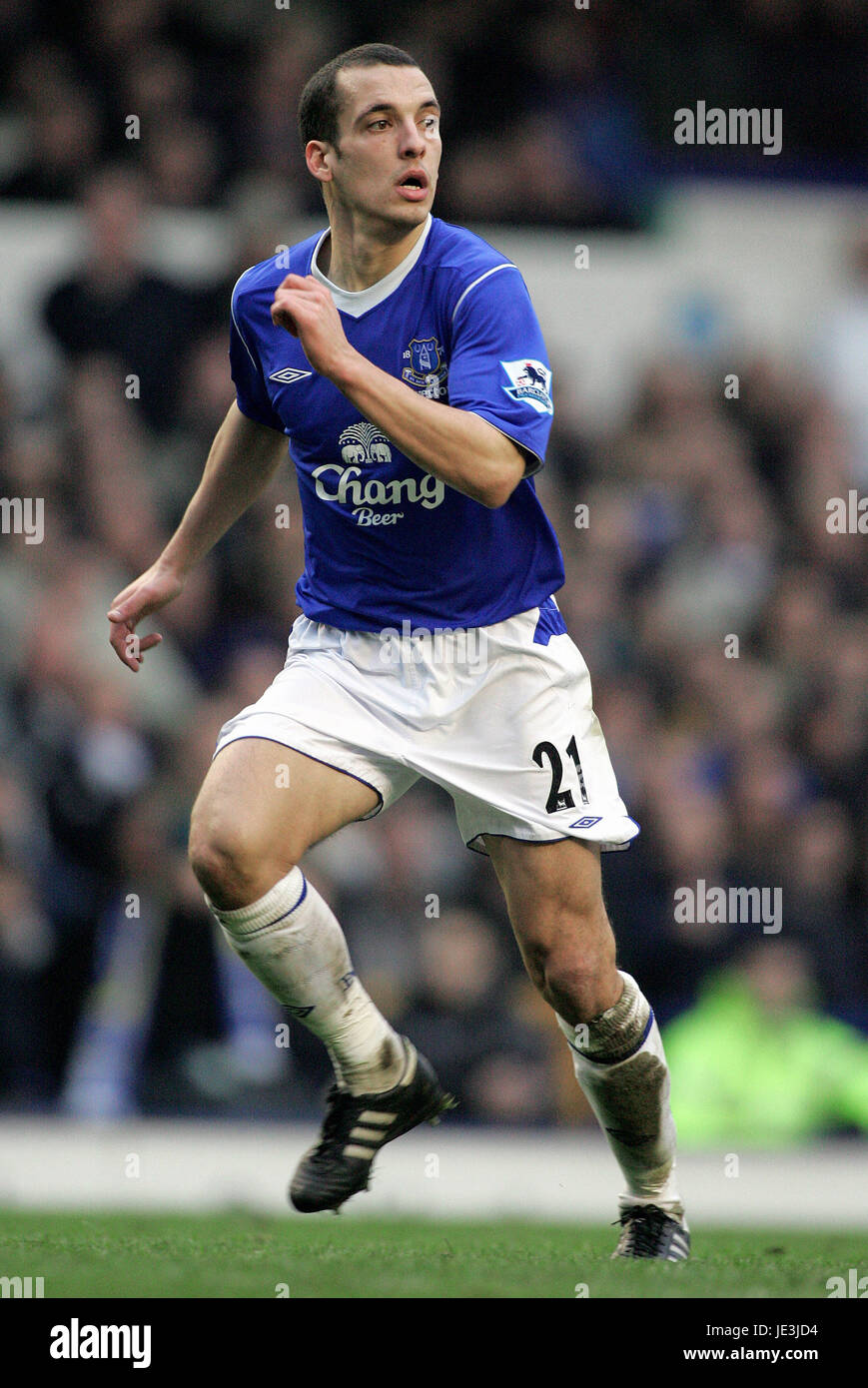 LEON OSMAN EVERTON FC GOODISON PARK LIVERPOOL 11 December 2004 Stock ...