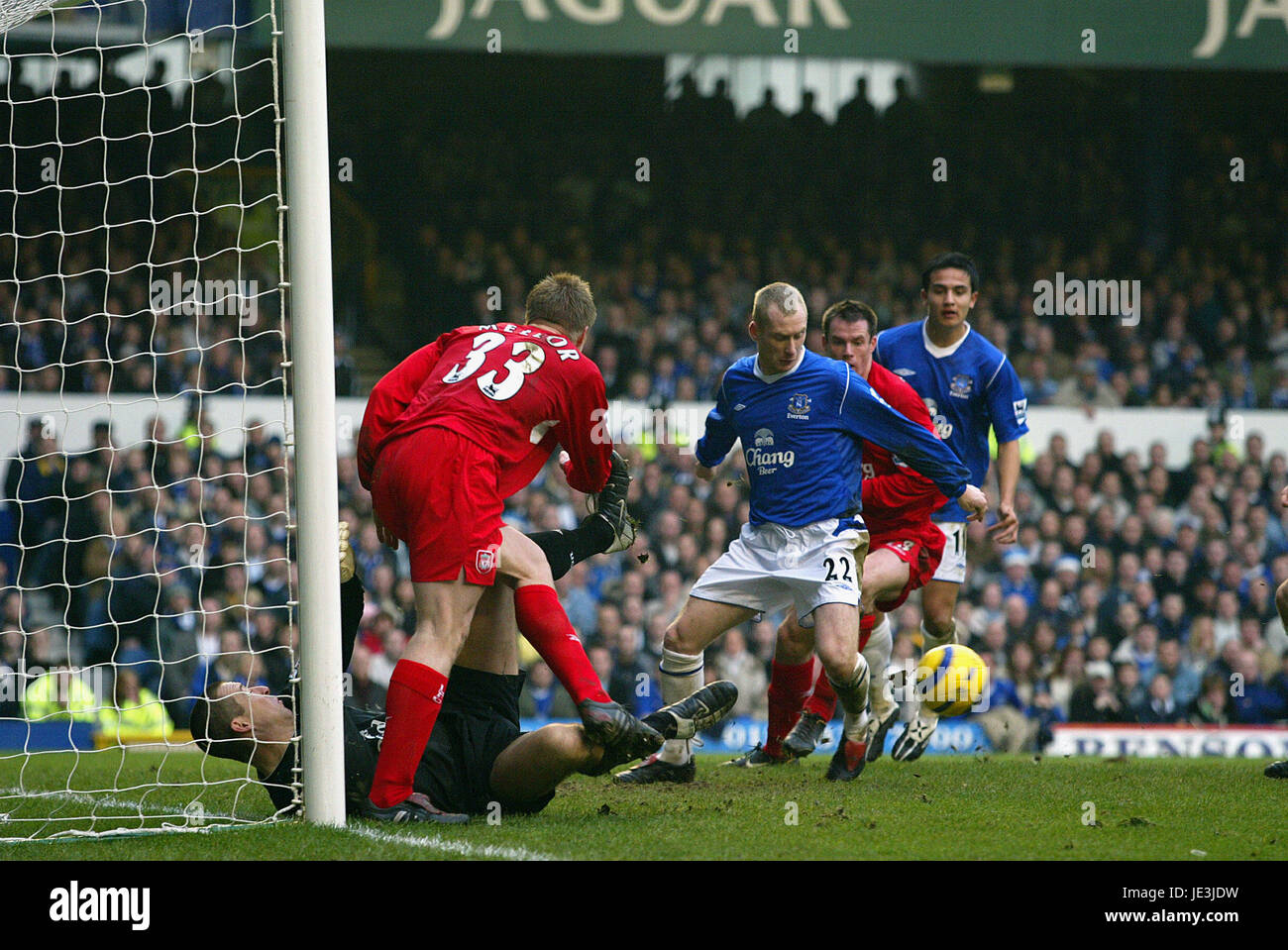 NIGEL MARTYN & NEIL MELLOR EVERTON V LIVERPOOL GOODISON PARK LIVERPOOL ...
