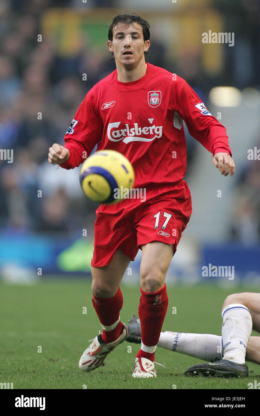 JOSEMI LIVERPOOL FC GOODISON PARK LIVERPOOL 11 December 2004 Stock ...