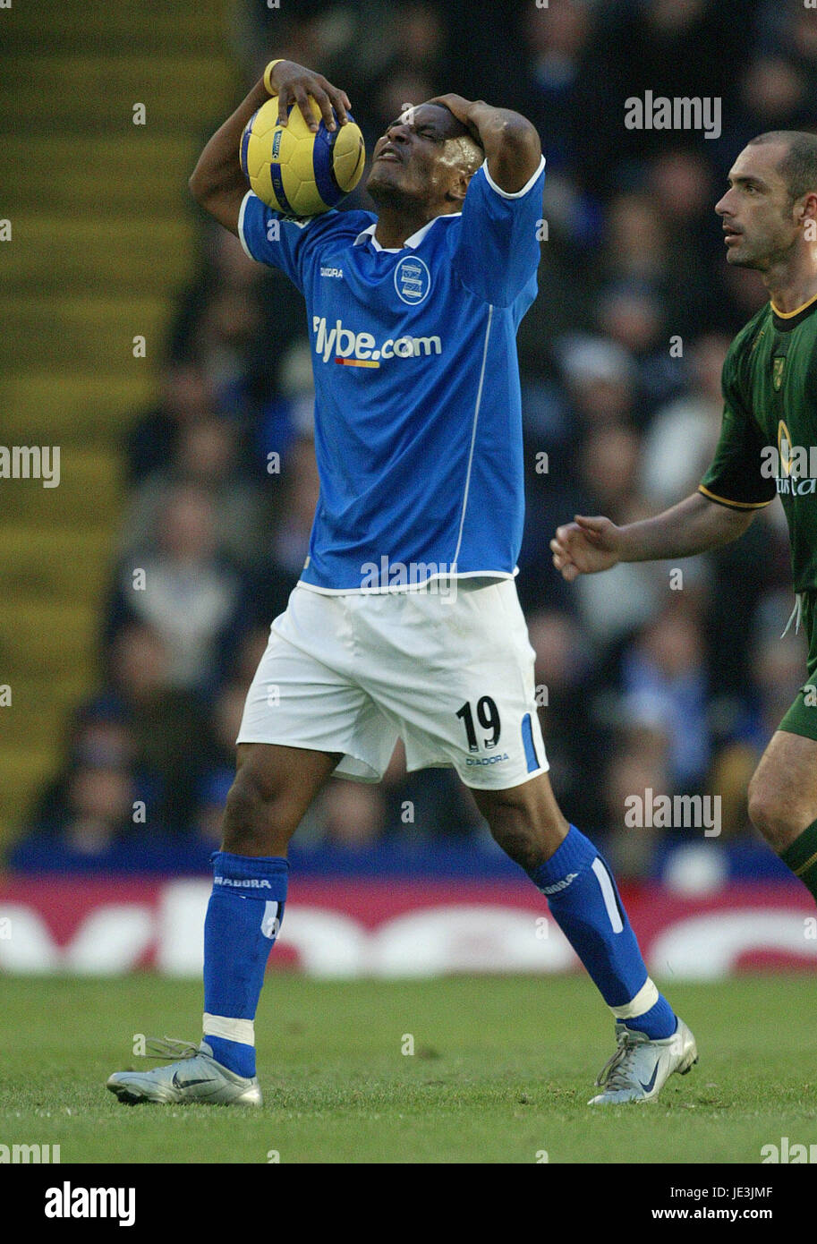 CLINTON MORRISON BIRMINGHAM CITY FC ST ANDREWS BIRMINGHAM ENGLAND 27 ...