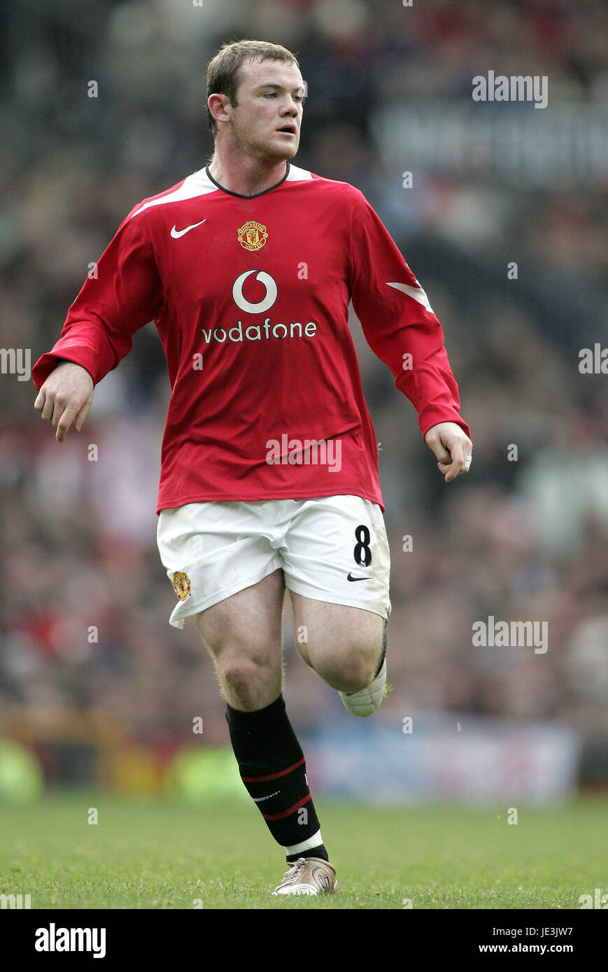 WAYNE ROONEY, MANCHESTER UNITED FC, MAN UTD V CHARLTON ATH, 2004 Stock ...