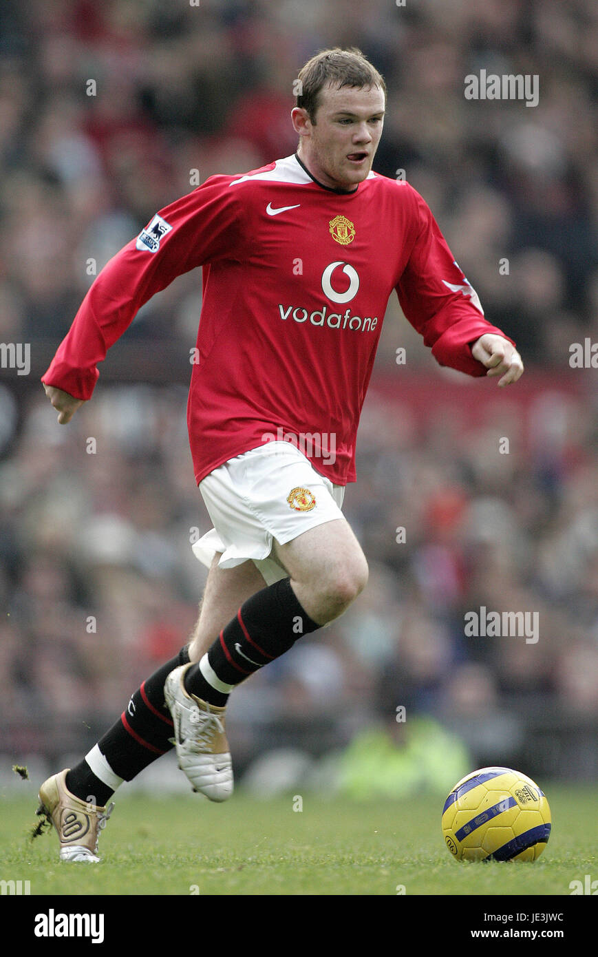 WAYNE ROONEY, MANCHESTER UNITED FC, MAN UTD V CHARLTON ATH, 2004 Stock ...