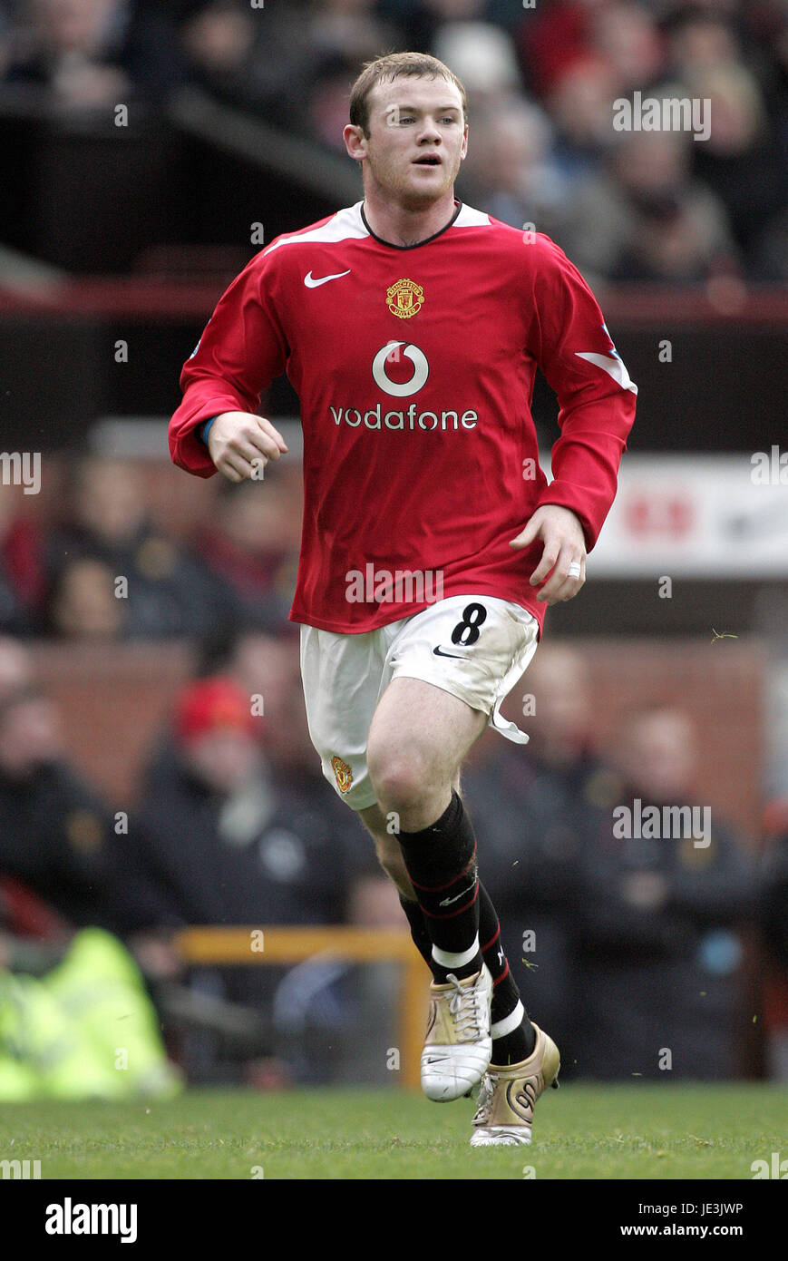 WAYNE ROONEY, MANCHESTER UNITED FC, MAN UTD V CHARLTON ATH, 2004 Stock ...