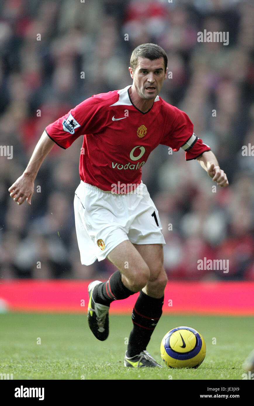 ROY KEANE MANCHESTER UNITED FC OLD TRAFFORD MANCHESTER ENGLAND 20 ...