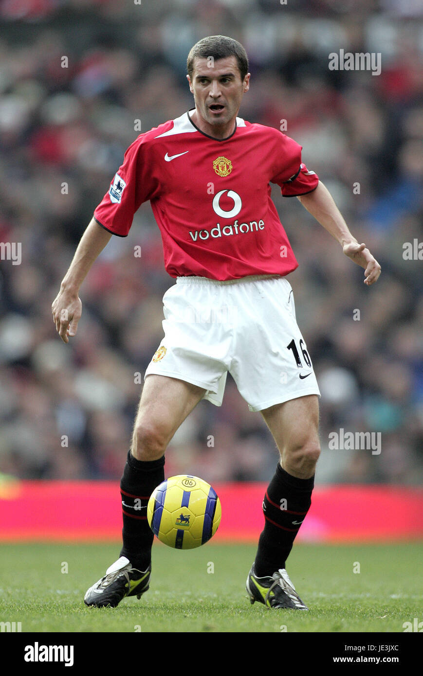 ROY KEANE MANCHESTER UNITED FC OLD TRAFFORD MANCHESTER ENGLAND 20 ...