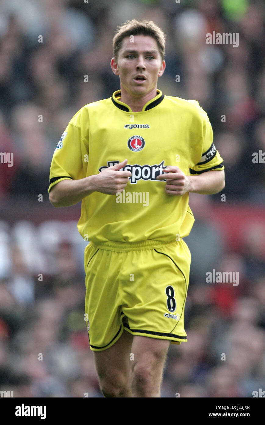 MATT HOLLAND CHARLTON ATHLETIC FC OLD TRAFFORD MANCHESTER ENGLAND 20 ...