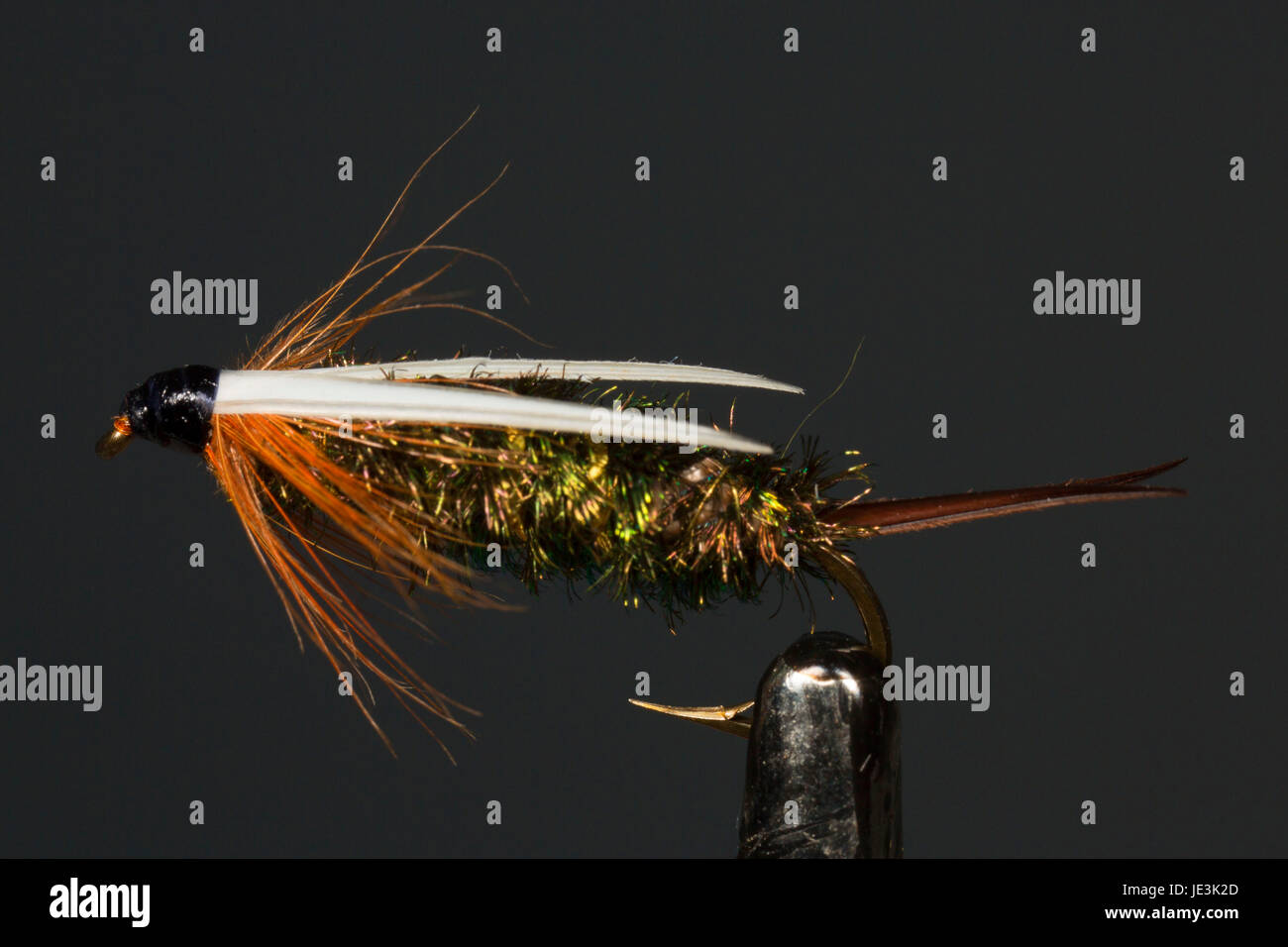 Prince fishing fly Stock Photo - Alamy