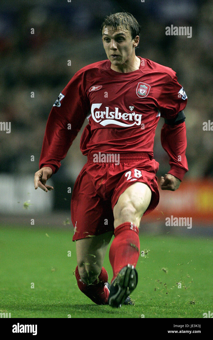 STEPHEN WARNOCK LIVERPOOL FC ANFIELD LIVERPOOL ENGLAND 10 November 2004 ...