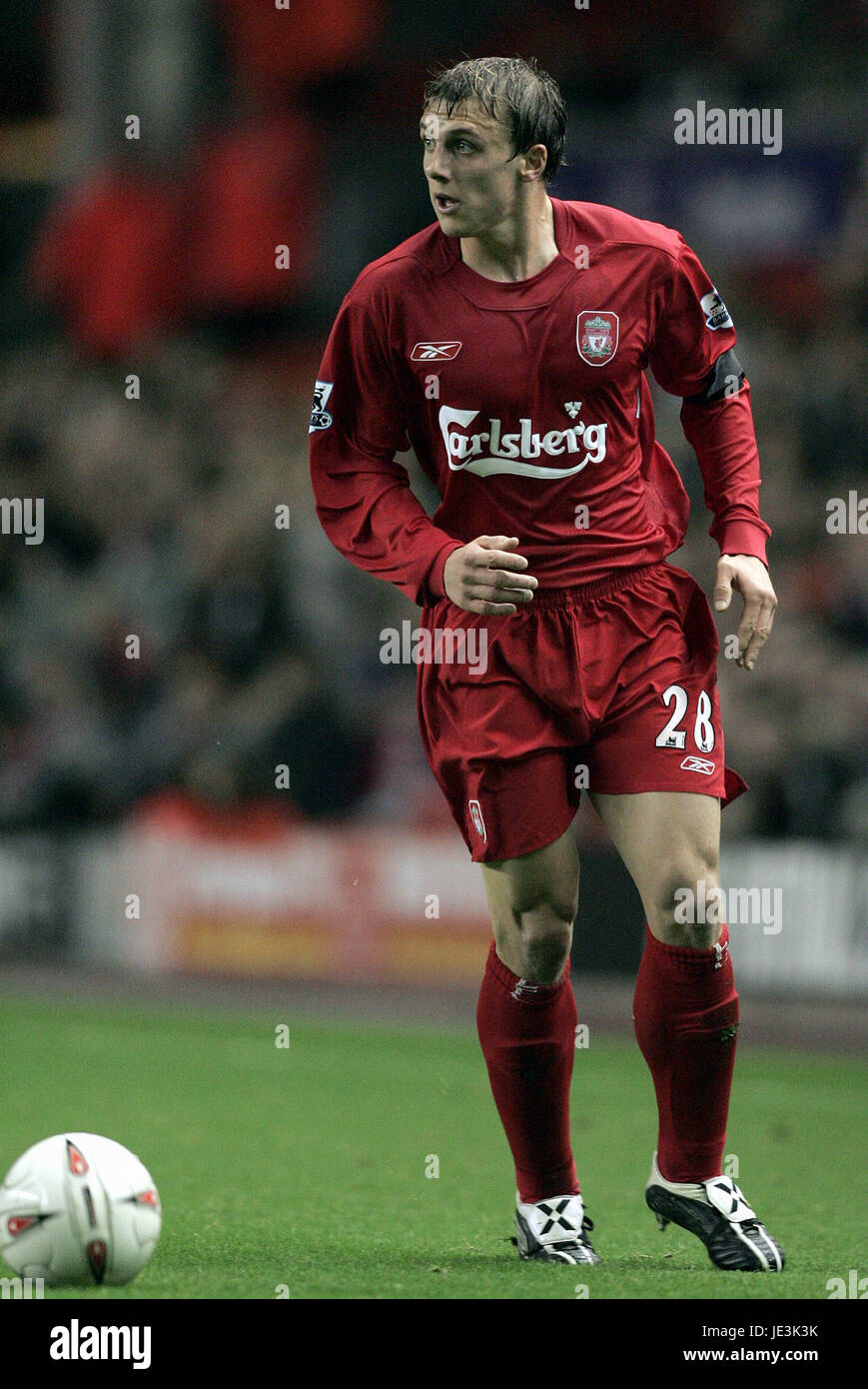 STEPHEN WARNOCK LIVERPOOL FC ANFIELD LIVERPOOL ENGLAND 10 November 2004 ...