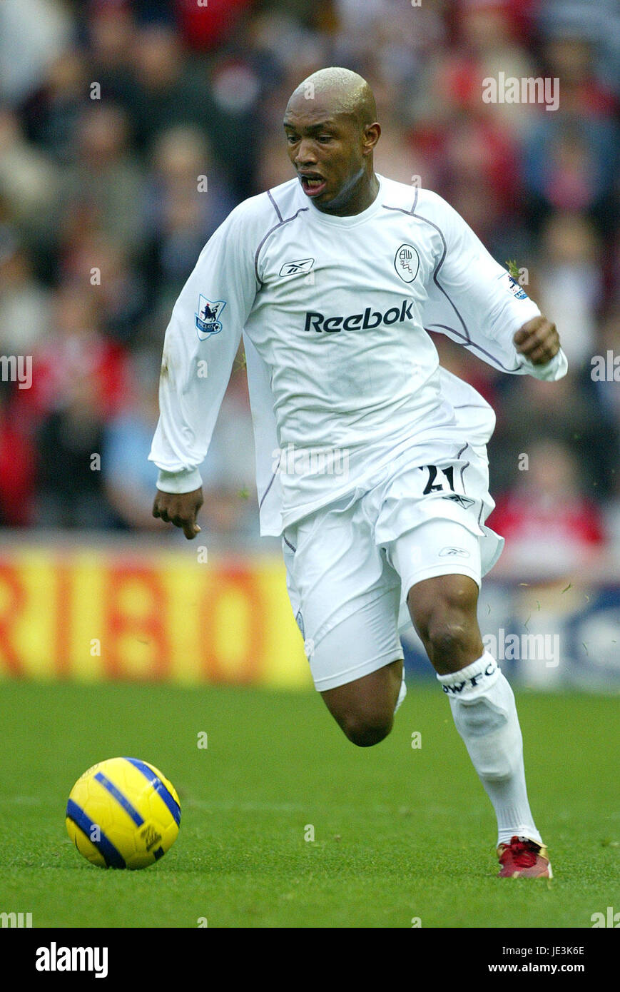 El hadji diouf bolton wanderers hi-res stock photography and images - Alamy