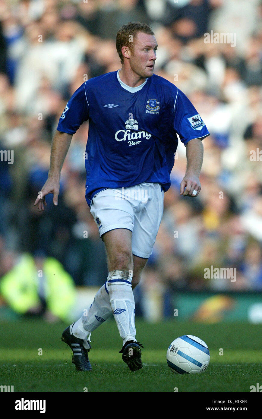 STEVE WATSON EVERTON FC GOODISON PARK LIVERPOOL ENGLAND 30 October 2004 ...