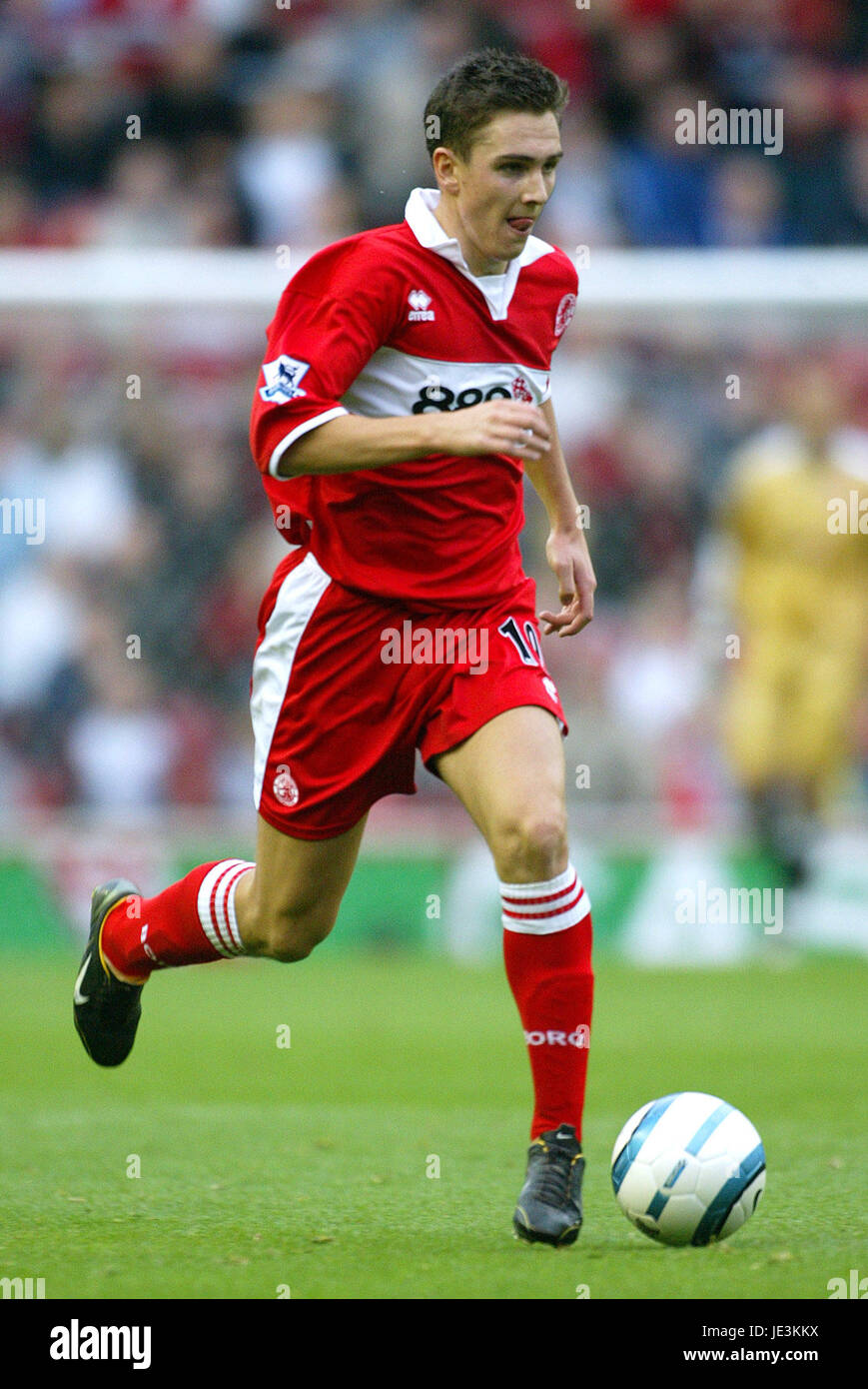 STEWART DOWNING MIDDLESBROUGH FC RIVERSIDE STADIUM MIDDLESBROUGH ...