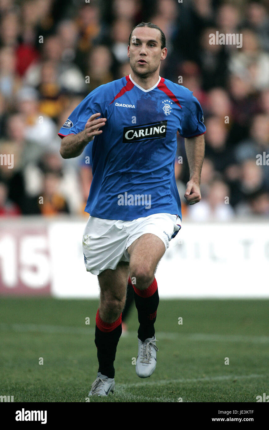 DADO PRSO GLASGOW RANGERS FC FIR PARK MOTHERWELL SCOTLAND 17 October ...