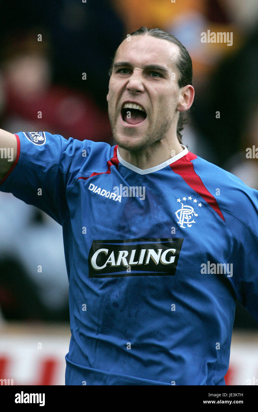 DADO PRSO GLASGOW RANGERS FC FIR PARK MOTHERWELL SCOTLAND 17 October ...