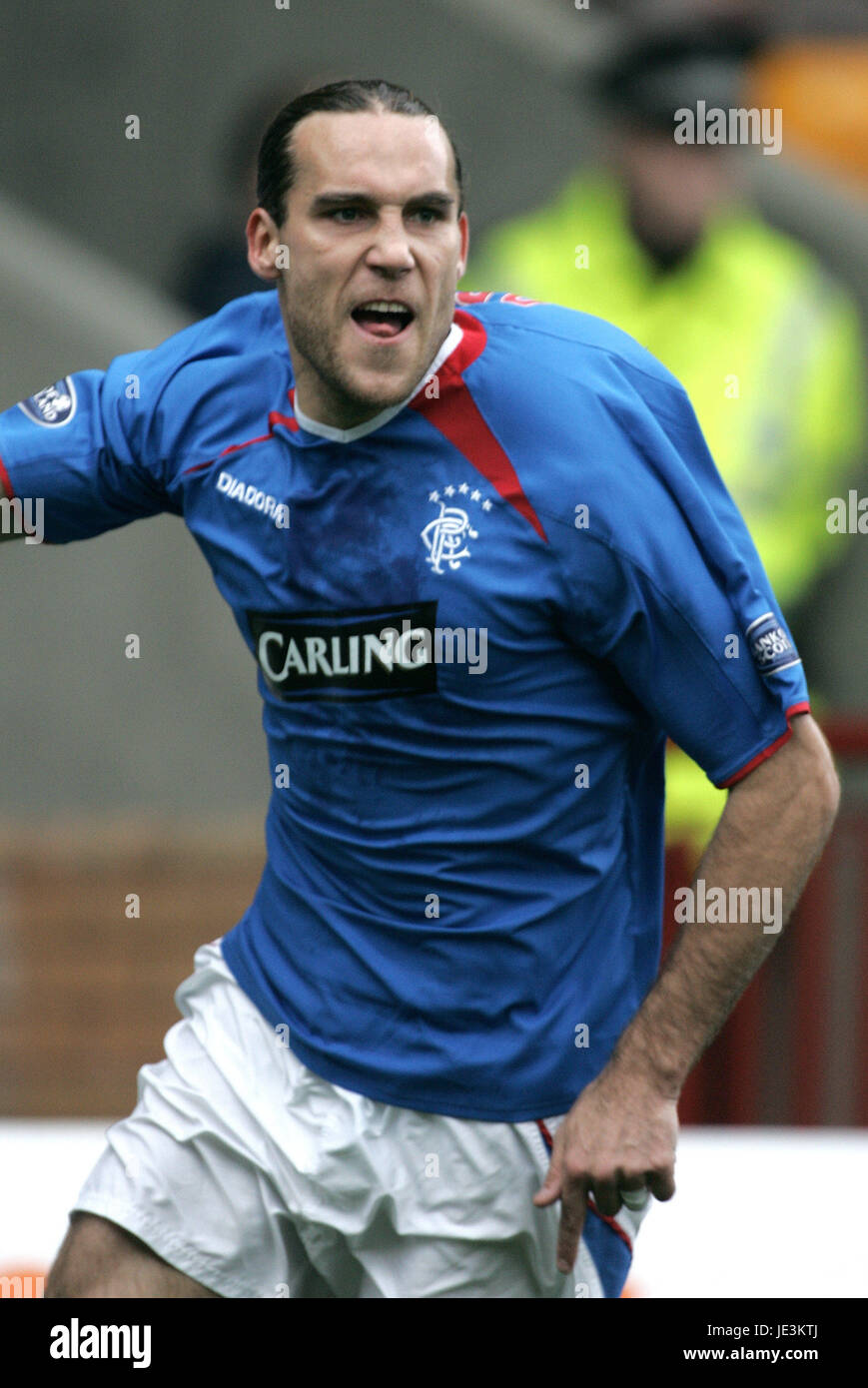 DADO PRSO GLASGOW RANGERS FC FIR PARK MOTHERWELL SCOTLAND 17 October ...