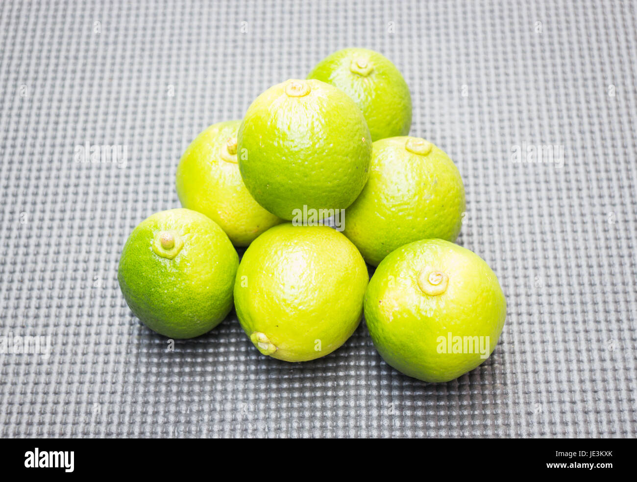 Group of local fresh limes Stock Photo - Alamy