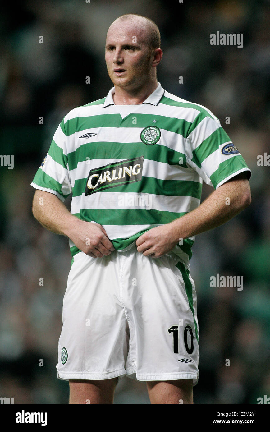 JOHN HARTSON GLASGOW CELTIC FC CELTIC PARK GLASGOW SCOTLAND 16 October ...