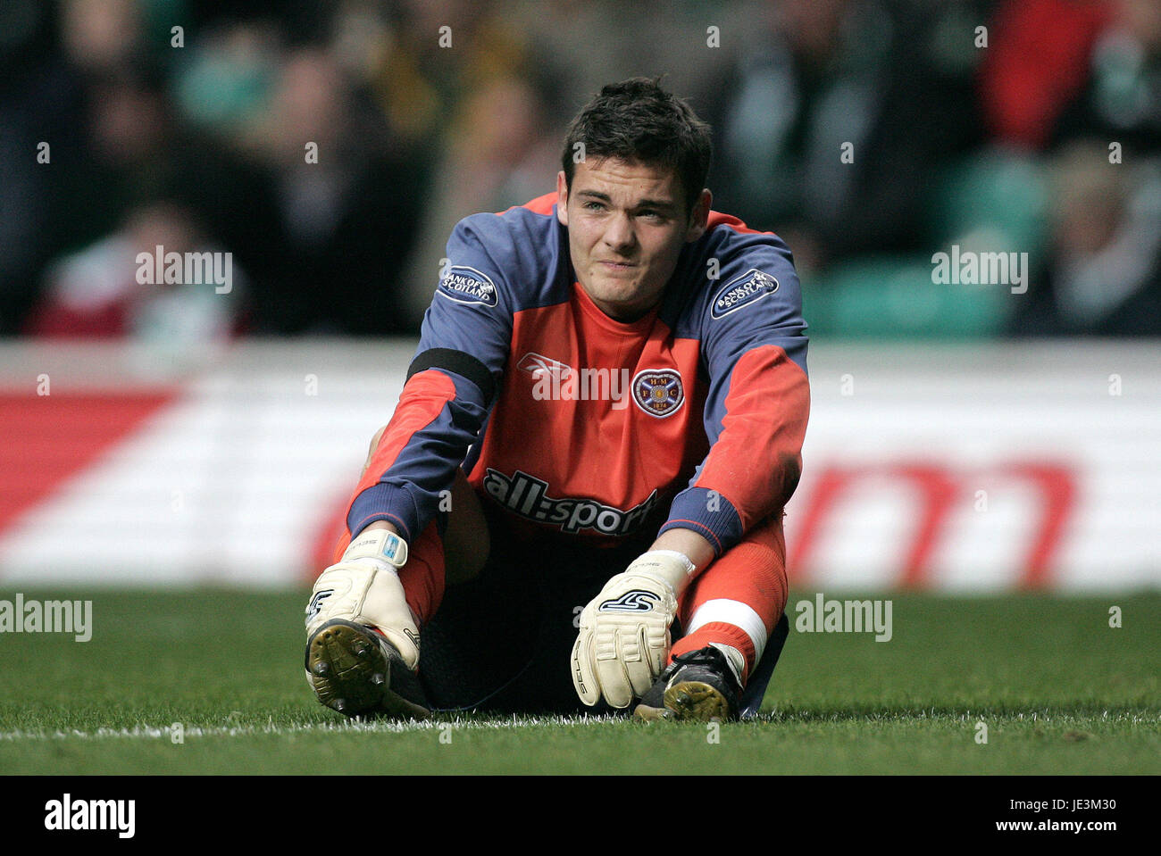 CRAIG GORDON HEART OF MIDLOTHIAN FC CELTIC PARK GLASGOW SCOTLAND 16 ...