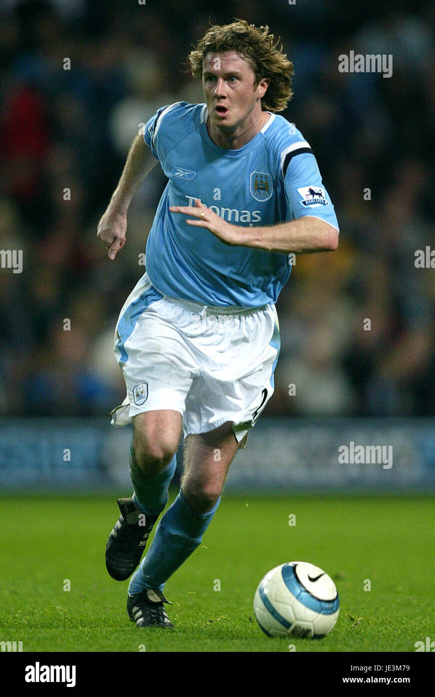 STEVE MCMANAMAN MANCHESTER CITY FC CITY OF MANCHESTER STADIUM ...
