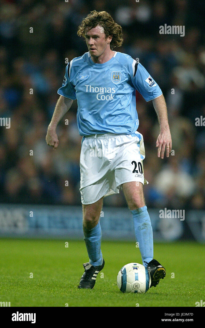 STEVE MCMANAMAN MANCHESTER CITY FC CITY OF MANCHESTER STADIUM ...