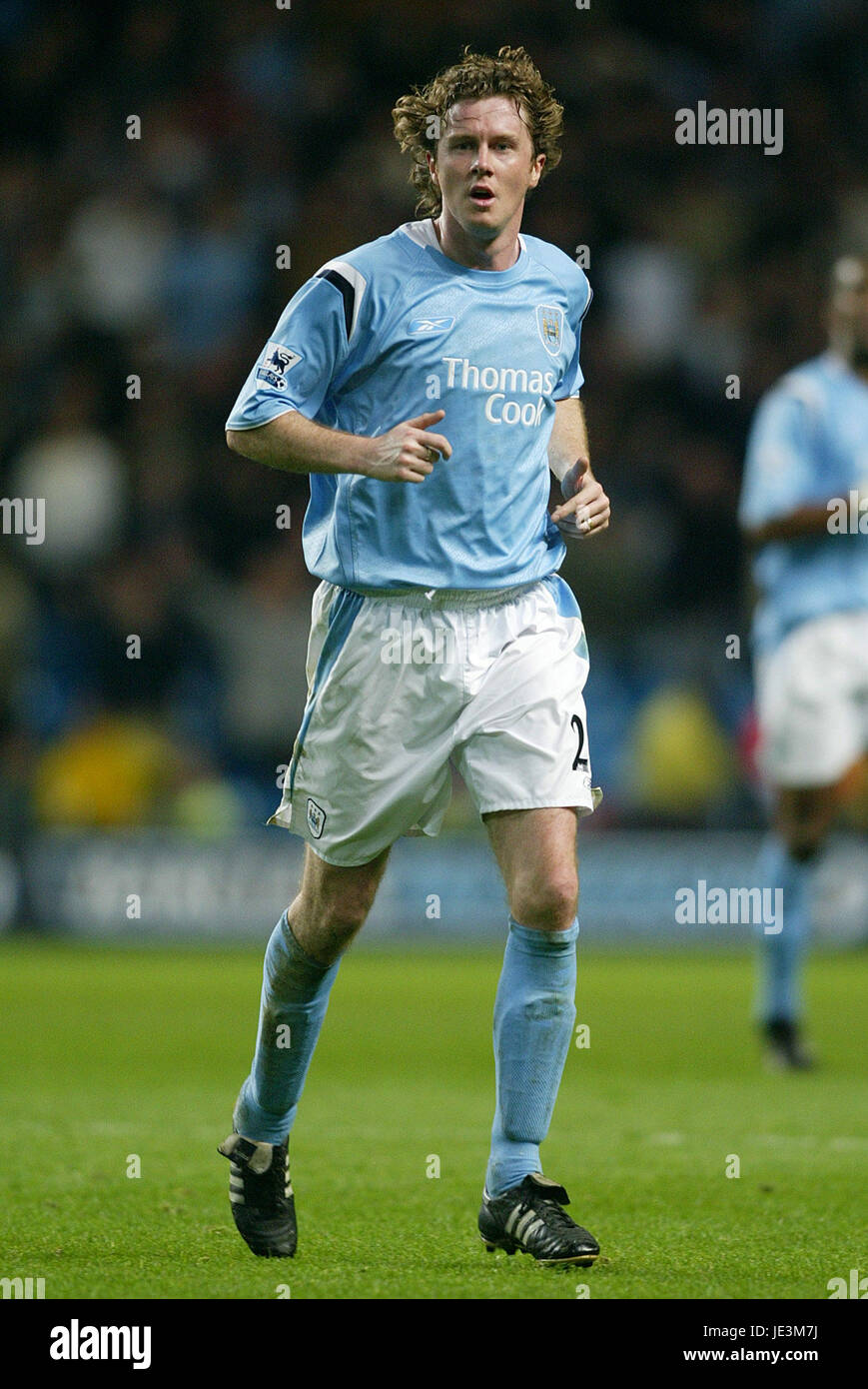 STEVE MCMANAMAN MANCHESTER CITY FC CITY OF MANCHESTER STADIUM ...