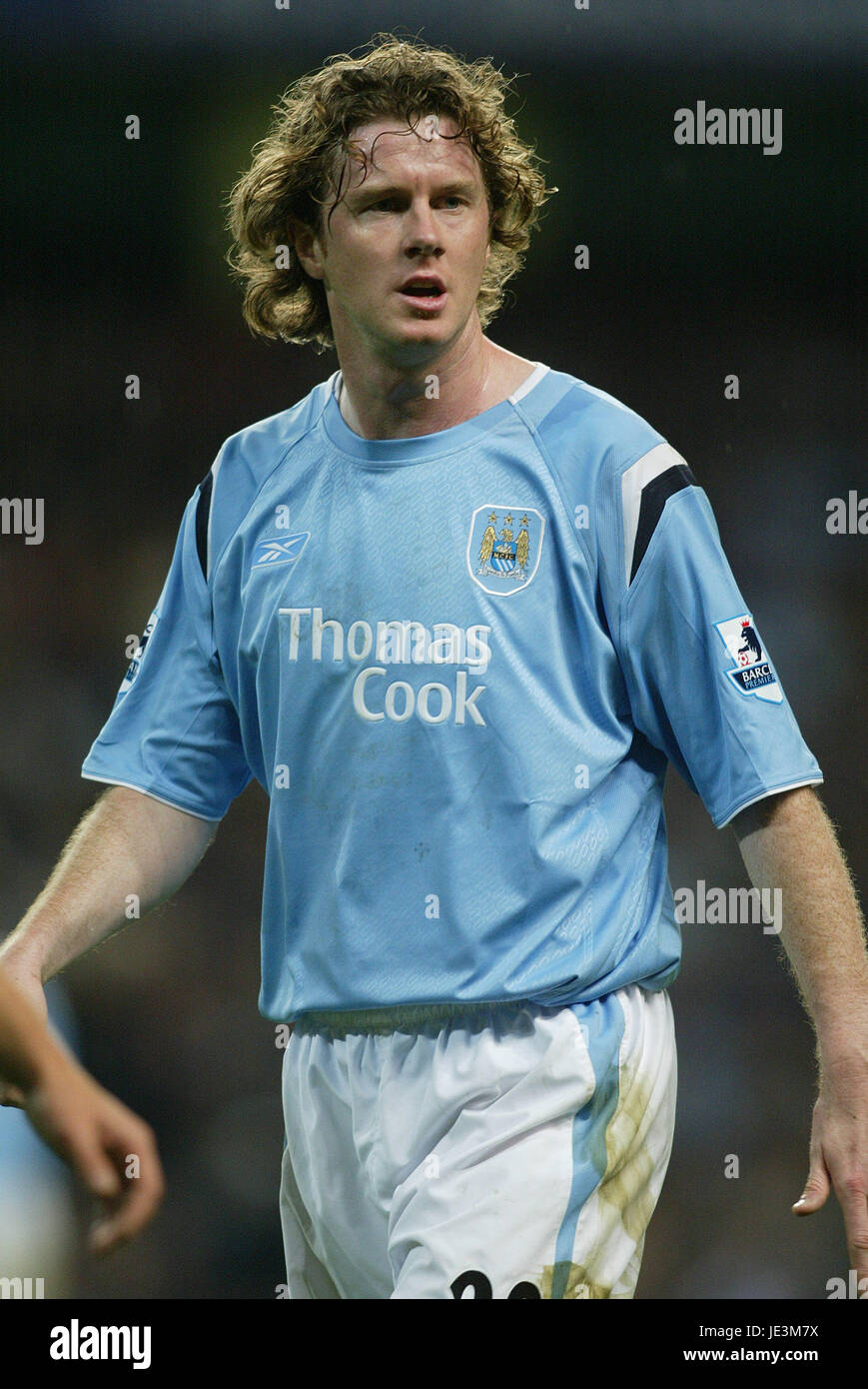 STEVE MCMANAMAN MANCHESTER CITY FC CITY OF MANCHESTER STADIUM ...
