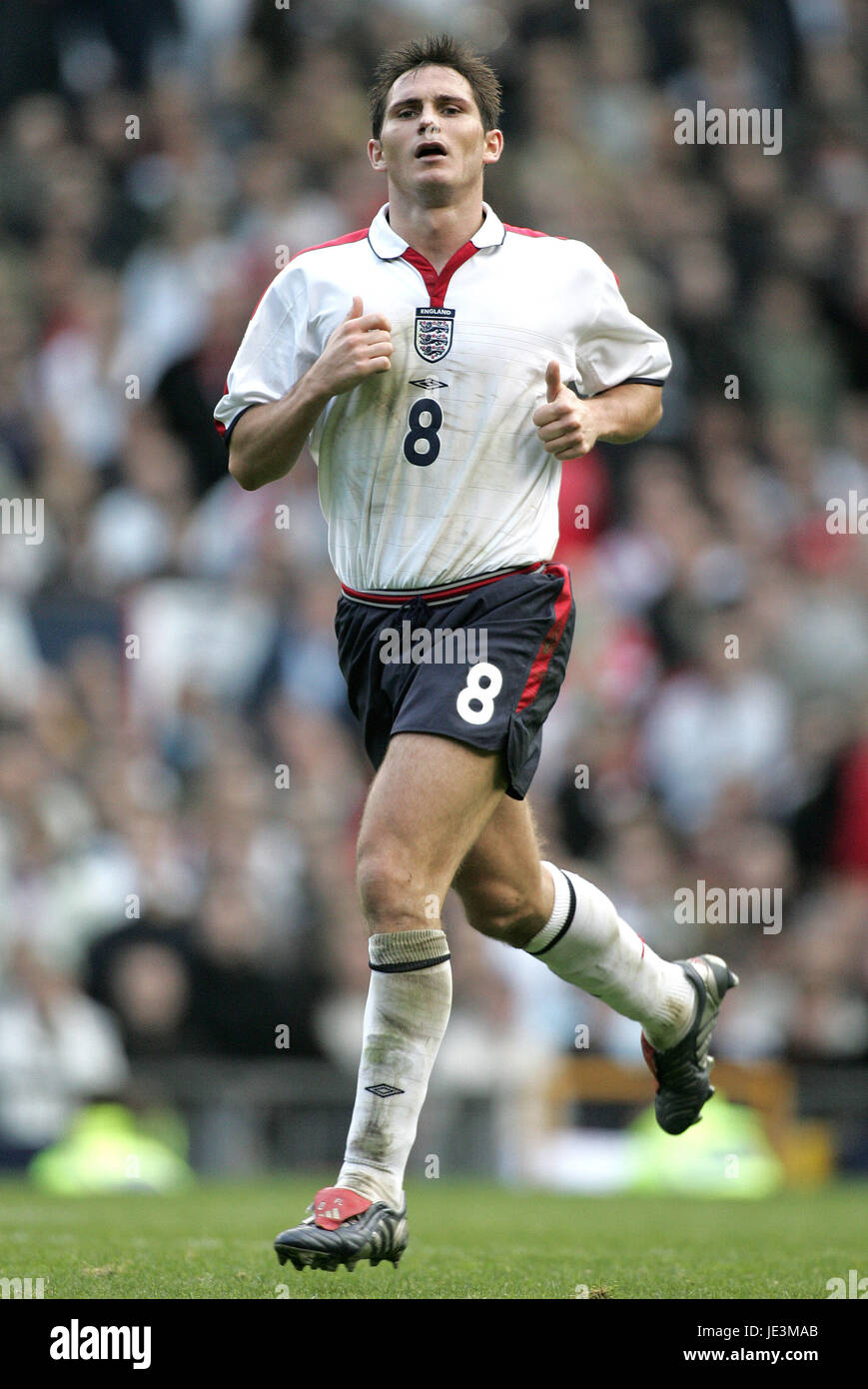 FRANK LAMPARD ENGLAND & CHELSEA FC OLD TRAFFORD MANCHESTER ENGLAND 09 ...