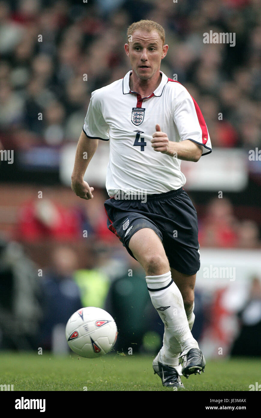 NICKY BUTT ENGLAND & NEWCASTLE UNITED FC OLD TRAFFORD MANCHESTER ...