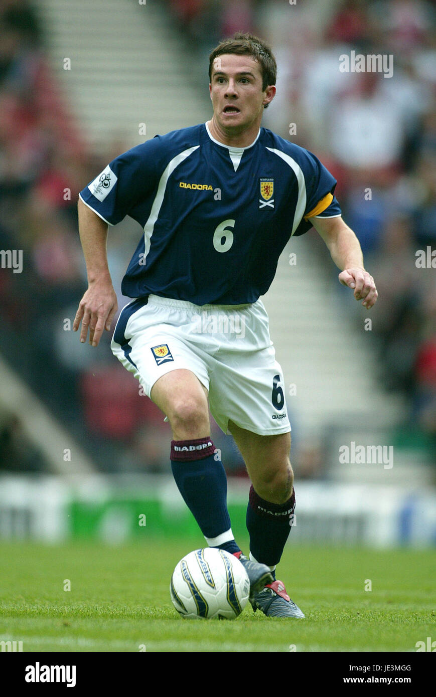 BARRY FERGUSON SCOTLAND & BLACKBURN ROVERS FC HAMPDEN PARK GLASGOW ...