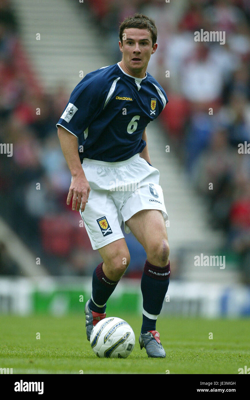 BARRY FERGUSON SCOTLAND & BLACKBURN ROVERS FC HAMPDEN PARK GLASGOW ...