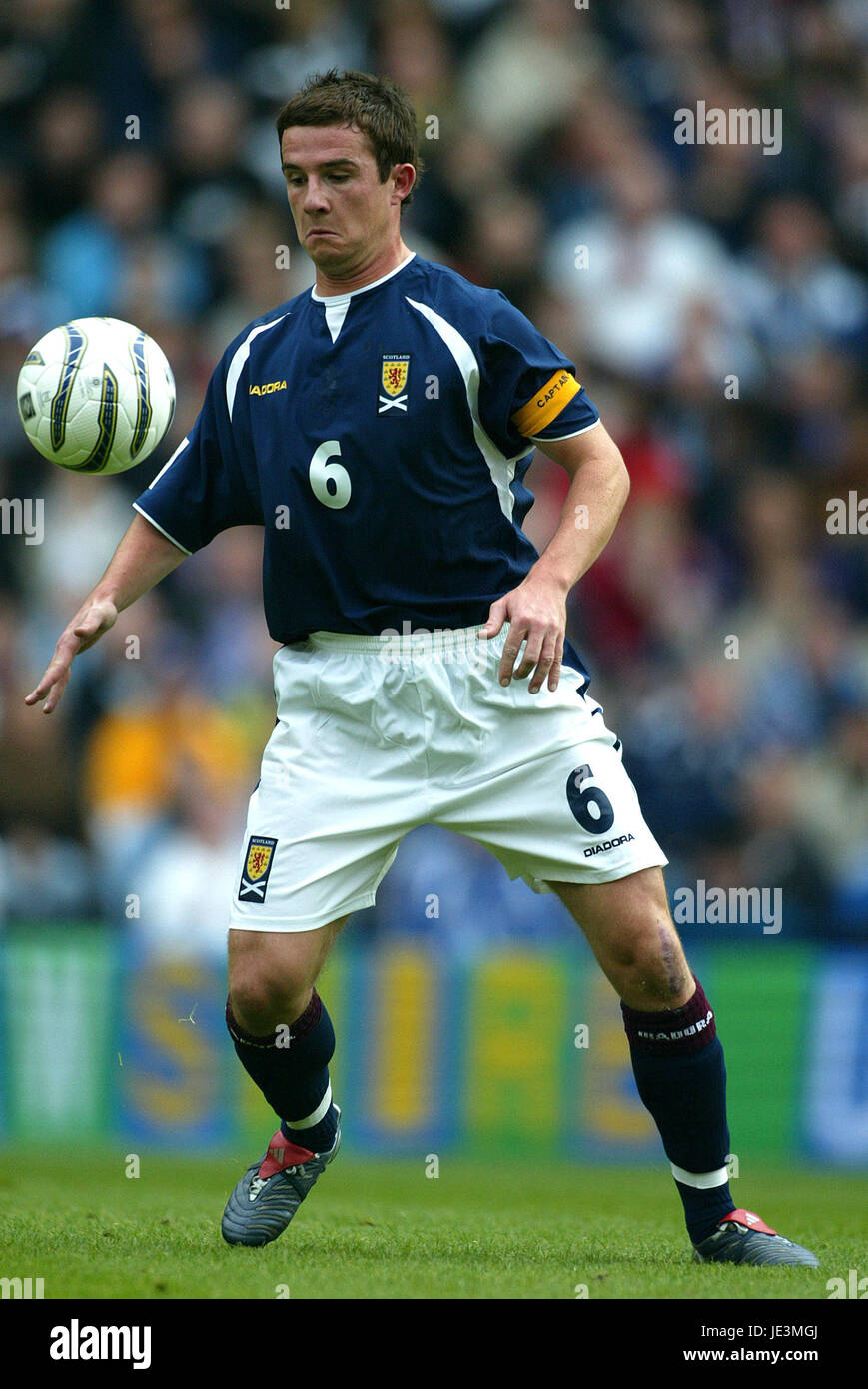BARRY FERGUSON SCOTLAND & BLACKBURN ROVERS FC HAMPDEN PARK GLASGOW ...