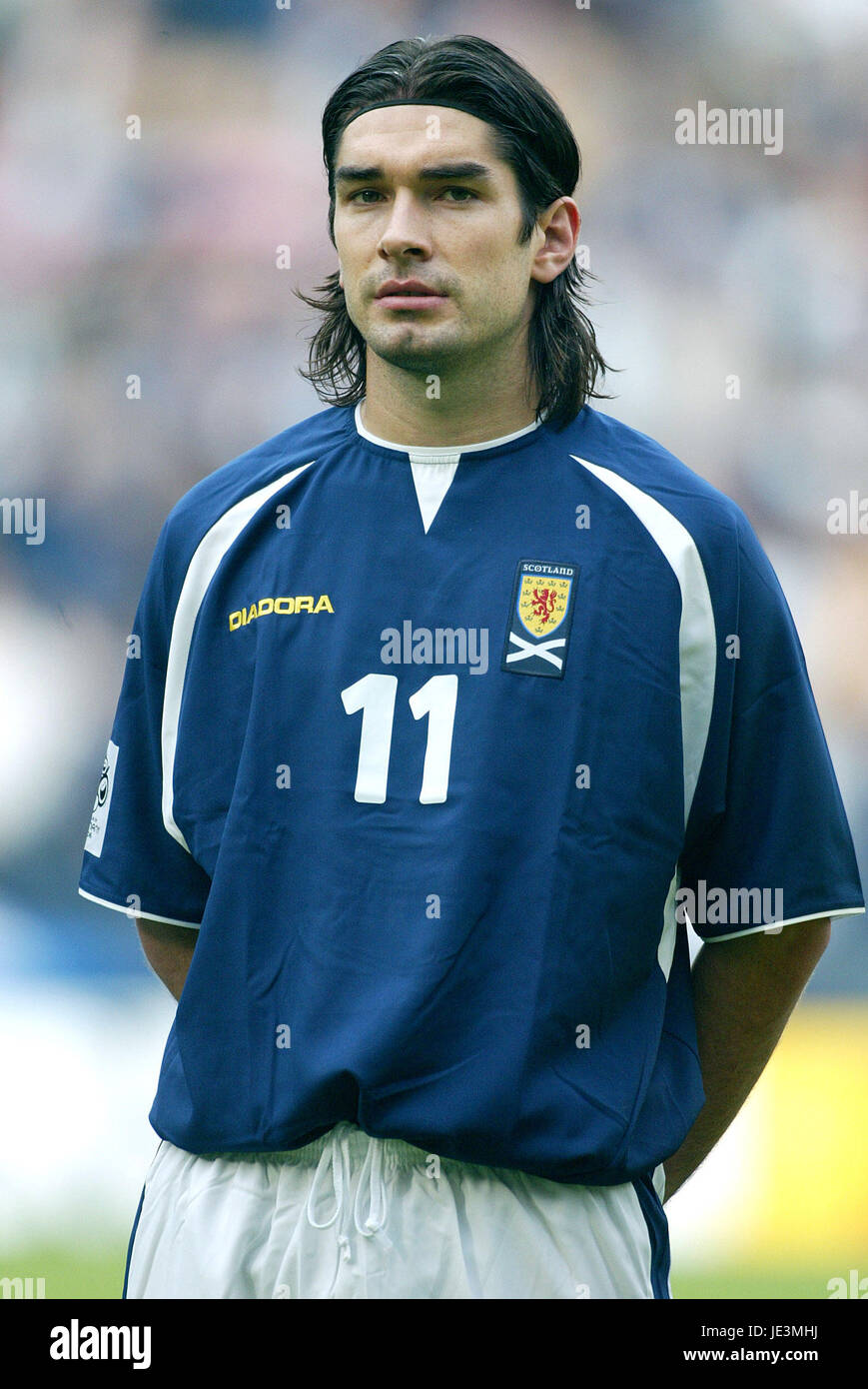 RICHARD HUGHES SCOTLAND & PORTSMOUTH FC HAMPDEN PARK GLASGOW SCOTLAND ...