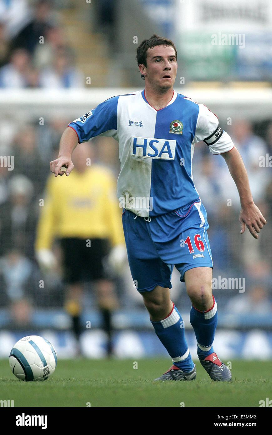 BARRY FERGUSON BLACKBURN ROVERS FC EWOOD PARK BLACKBURN ENGLAND 02 ...