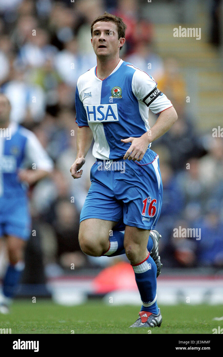 BARRY FERGUSON BLACKBURN ROVERS FC EWOOD PARK BLACKBURN ENGLAND 02 ...