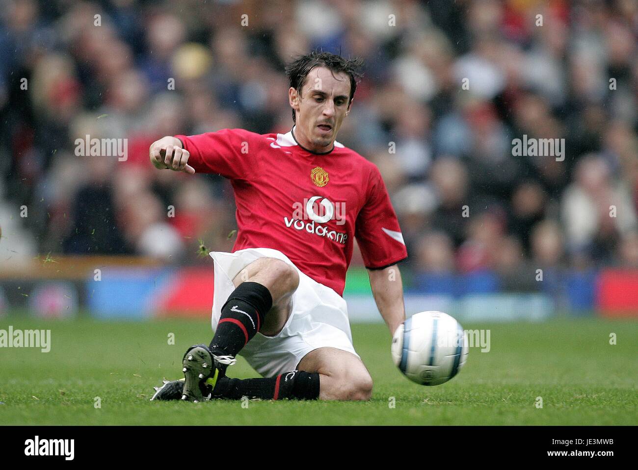 GARY NEVILLE MANCHESTER UNITED FC OLD TRAFFORD MANCHESTER ENGLAND 03 ...