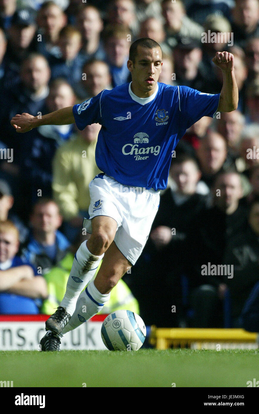 LEON OSMAN EVERTON FC GOODISON PARK LIVERPOOL ENGLAND 02 October 2004 ...