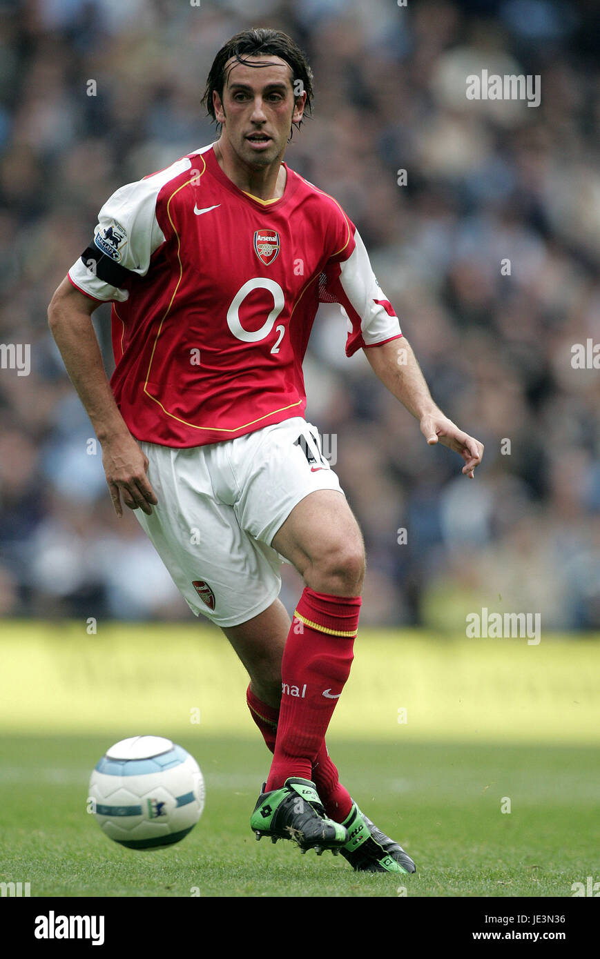 EDU ARSENAL FC CITY OF MANCHESTER STADIUM MANCHESTER 25 September 2004 ...