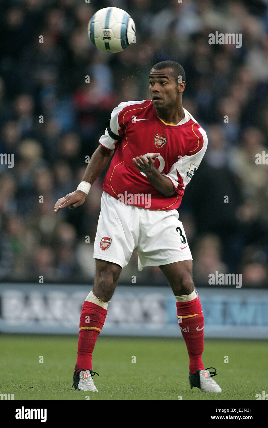 ASHLEY COLE ARSENAL FC CITY OF MANCHESTER STADIUM MANCHESTER 25 ...