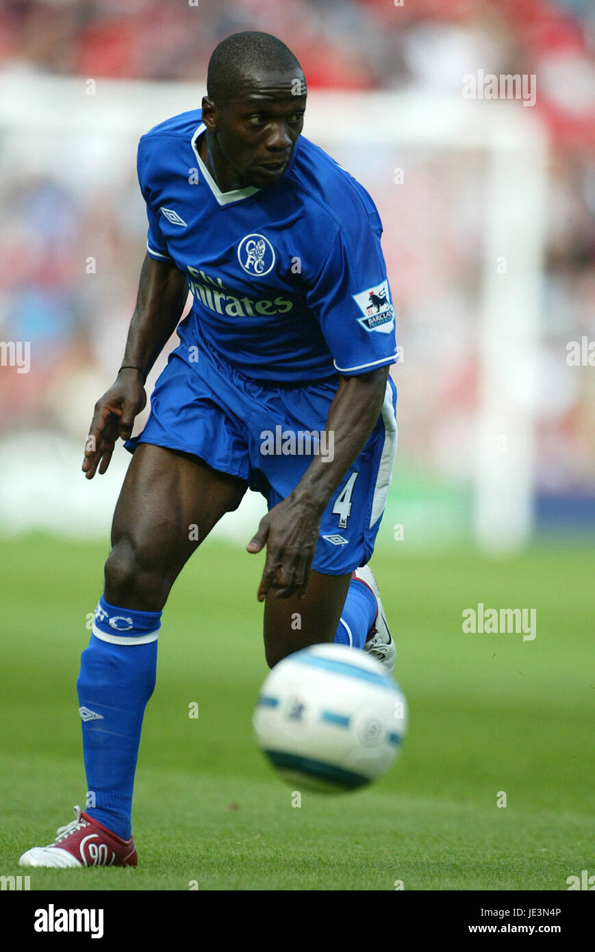 CLAUDE MAKELELE CHELSEA FC RIVERSIDE STADIUM MIDDLESBROUGH ENGLAND 25 ...