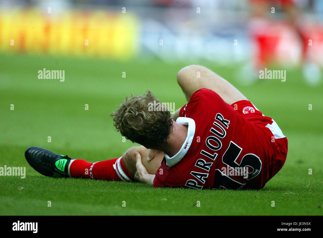 RAY PARLOUR MIDDLESBROUGH FC RIVERSIDE STADIUM MIDDLESBROUGH ENGLAND 25 ...