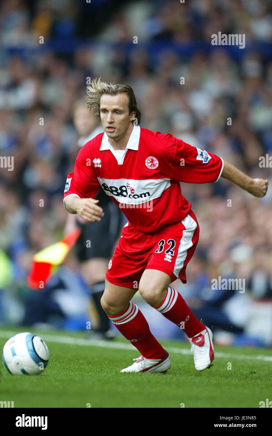 BOUDEWIJN ZENDEN MIDDLESBROUGH FC GOODISON PARK LIVERPOOL ENGLAND 19 ...