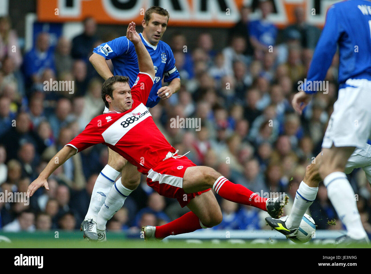 MARK VIDUKA MIDDLESBROUGH FC GOODISON PARK LIVERPOOL ENGLAND 19 ...