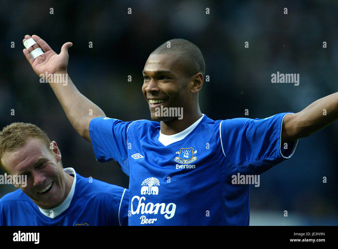 Football celebrating marcus bent hi-res stock photography and images ...