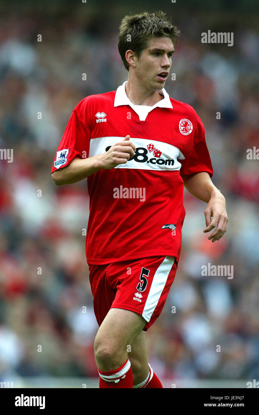 CHRIS RIGGOTT MIDDLESBOROUGH FC RIVERSIDE STADIUM MIDDLESBROUGH ENGLAND ...