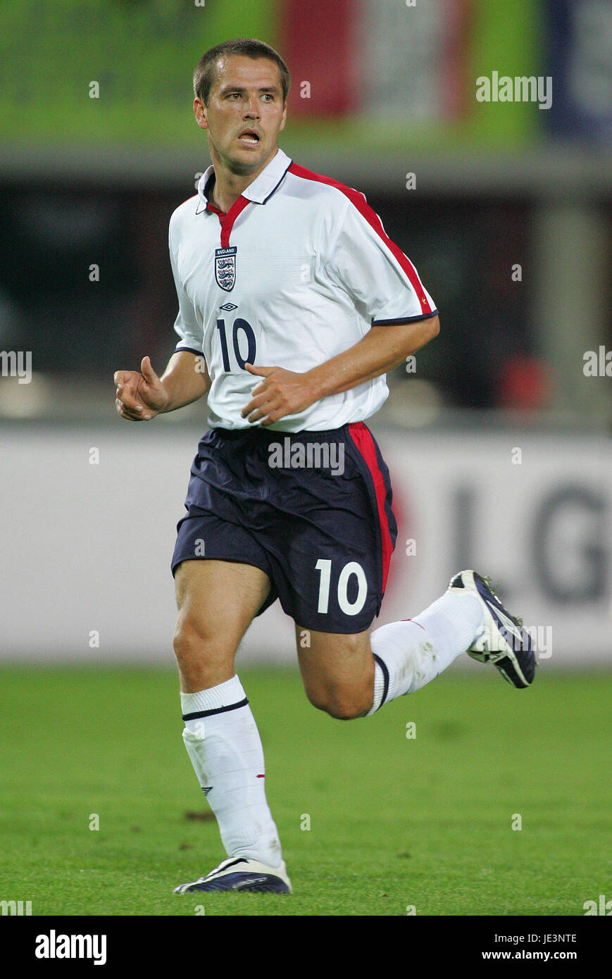 MICHAEL OWEN ENGLAND & REAL MADRID CF ERNST-HAPPEL-STADIUM VIENNA ...