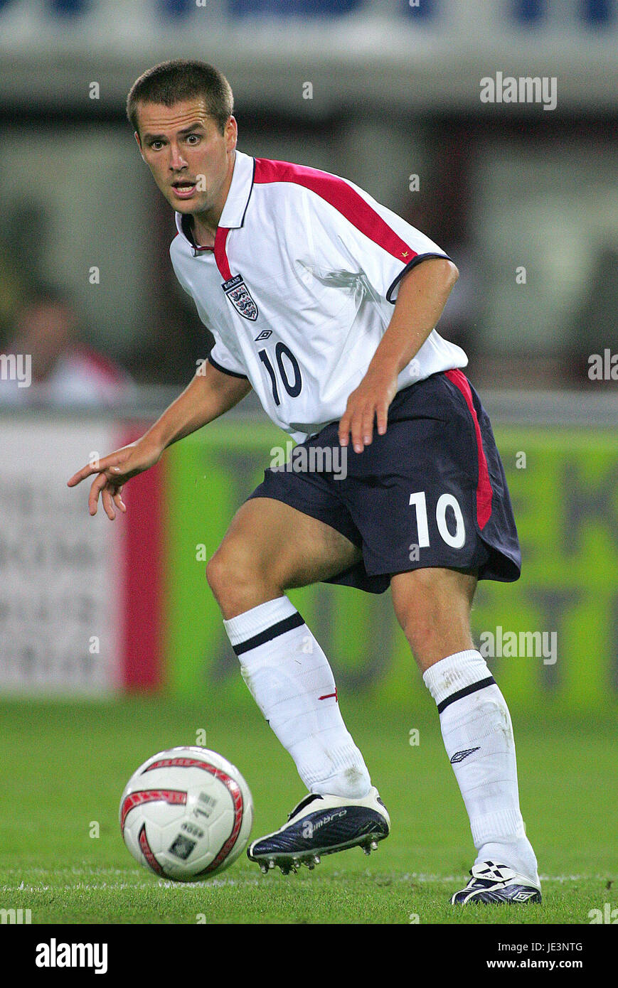 MICHAEL OWEN ENGLAND & REAL MADRID CF ERNST-HAPPEL-STADIUM VIENNA ...