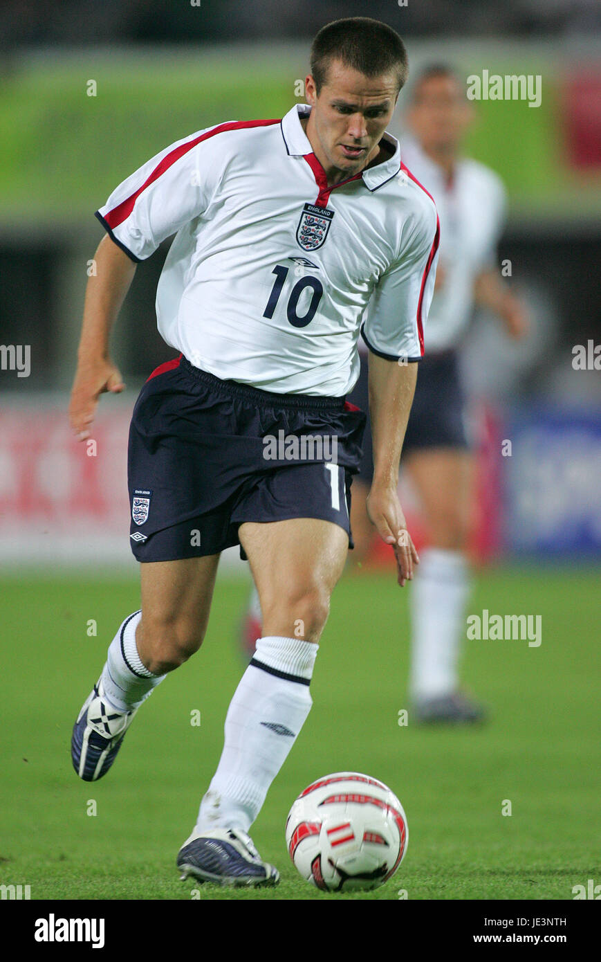 MICHAEL OWEN ENGLAND & REAL MADRID CF ERNST-HAPPEL-STADIUM VIENNA ...
